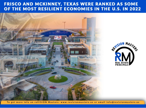 A RECENT STUDY SHOWS THAT FRISCO AND MCKINNEY, TEXAS WERE RANKED AS ...